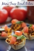Mini Taco Bowl Bites - CincyShopper