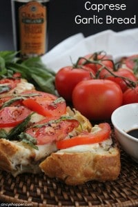 Caprese Garlic Bread - CincyShopper