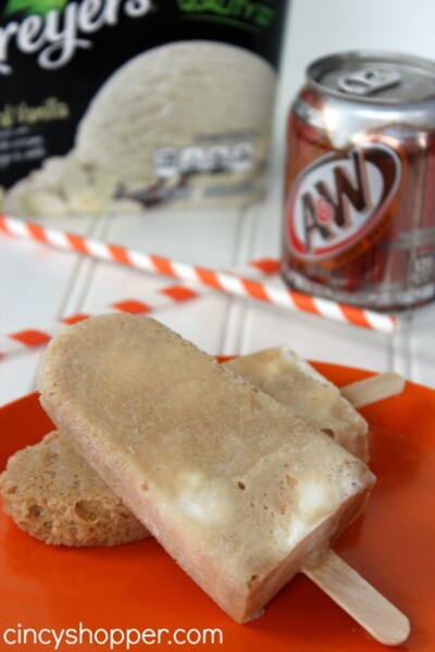 Root Beer Float Popsicles - CincyShopper