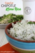 CopyCat Chipotle Lime Rice Recipe - CincyShopper