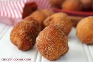 Easy Cinnamon Sugar Donut Bites - CincyShopper