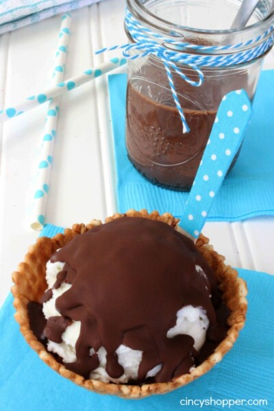 Homemade Magic Shell Recipe for Ice Cream - CincyShopper