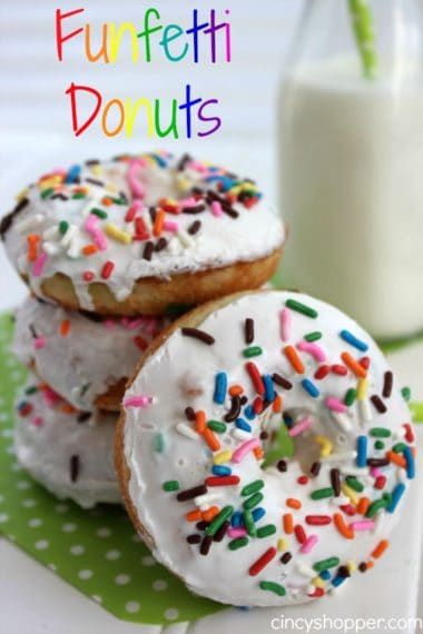 Funfetti Donuts Recipe - CincyShopper