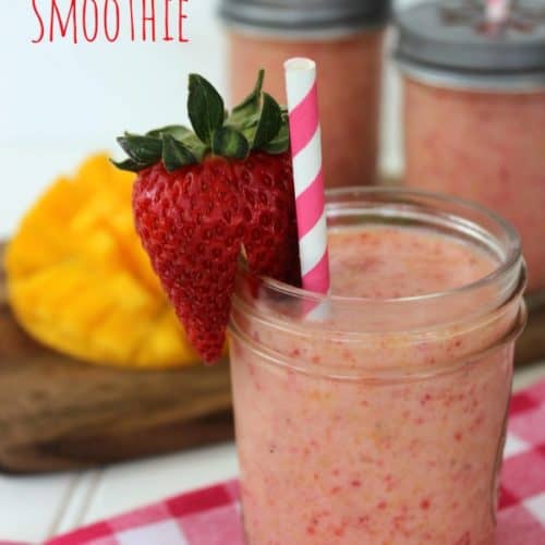 Strawberry Mango Smoothie Recipe - CincyShopper