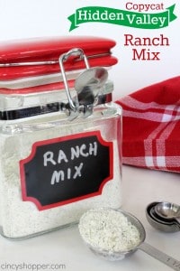 Copycat Hidden Valley Ranch Mix Recipe - CincyShopper