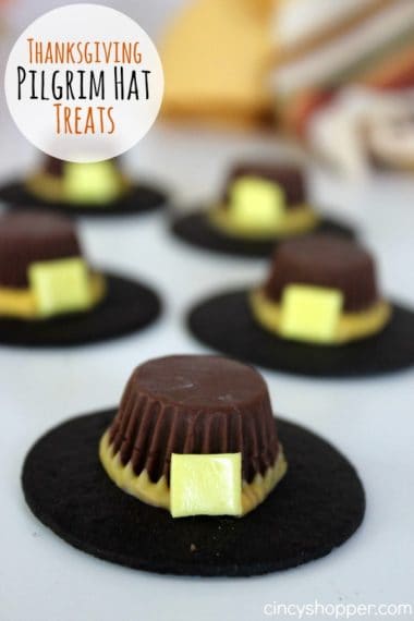 Thanksgiving Pilgrim Hat Treats Recipe - CincyShopper