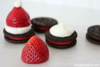 Santa Hat Oreos Recipe - CincyShopper