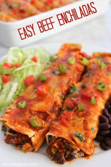 Easy Beef Enchiladas - CincyShopper
