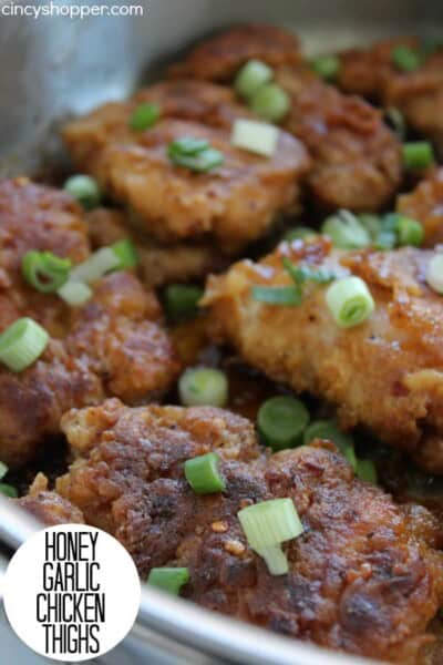 Honey Garlic Chicken Thighs (Aldi Meal) - CincyShopper