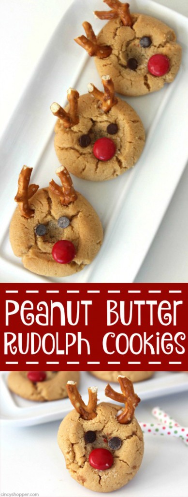 Peanut Butter Rudolph Cookies - CincyShopper