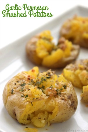 Garlic Parmesan Smashed Potatoes - CincyShopper