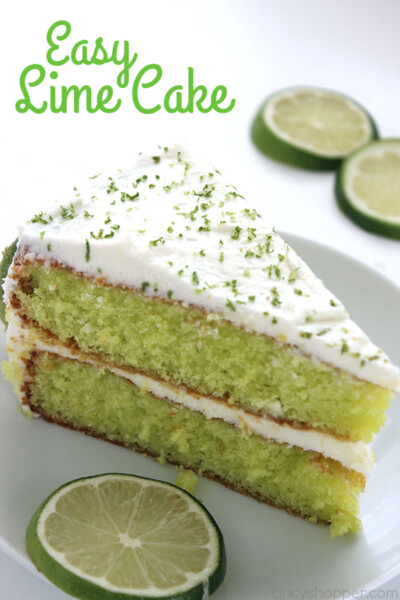 Easy Lime Cake - CincyShopper