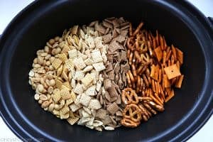 Slow Cooker Chex Party Mix - CincyShopper