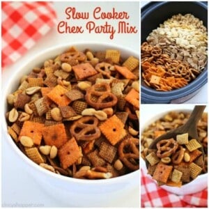 Slow Cooker Chex Party Mix - CincyShopper