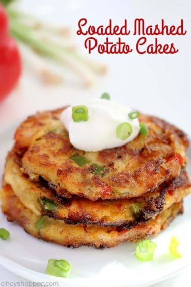 Loaded Mashed Potato Cakes - CincyShopper