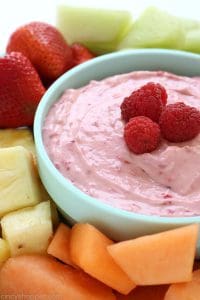 Raspberry Fruit Dip - CincyShopper