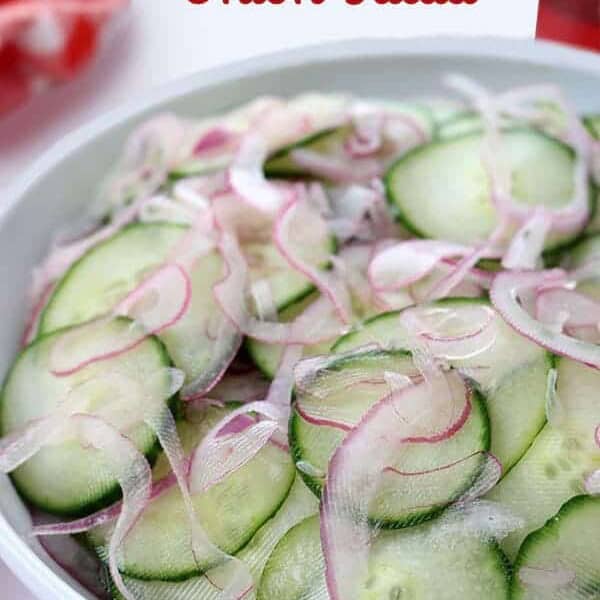 Cucumber and Onion Salad - CincyShopper
