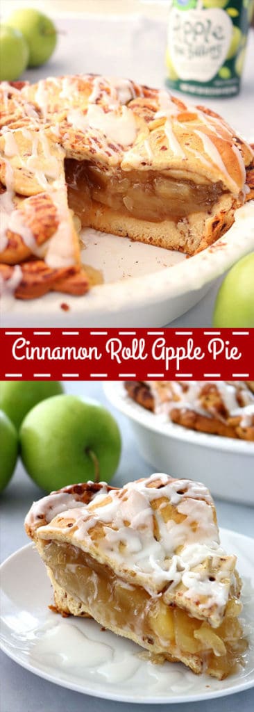 Cinnamon Roll Apple Pie - CincyShopper