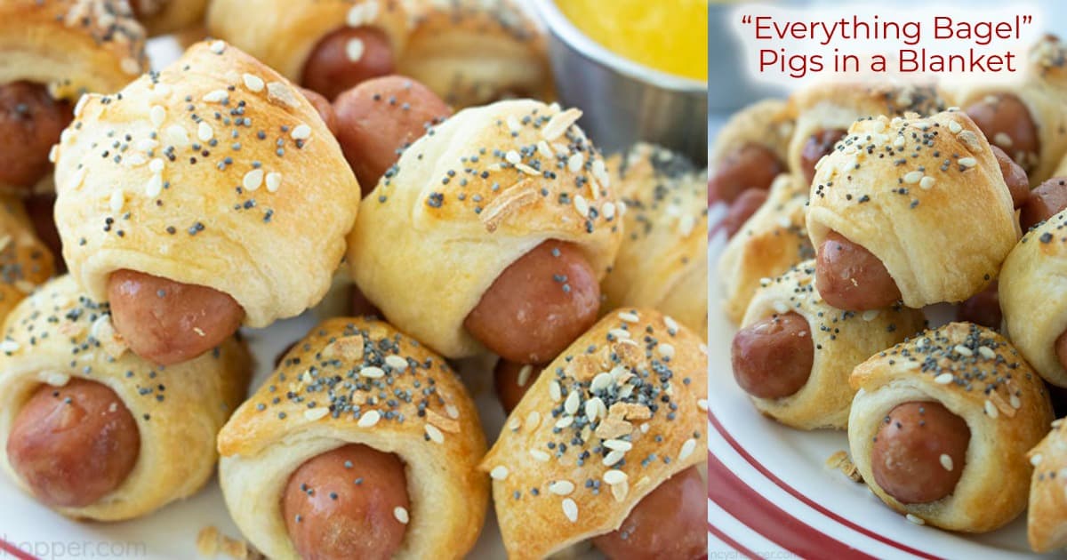"Everything Bagel" Pigs in a Blanket - CincyShopper