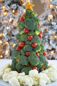 Veggie Christmas Tree Appetizer - CincyShopper