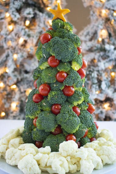 Veggie Christmas Tree Appetizer - CincyShopper