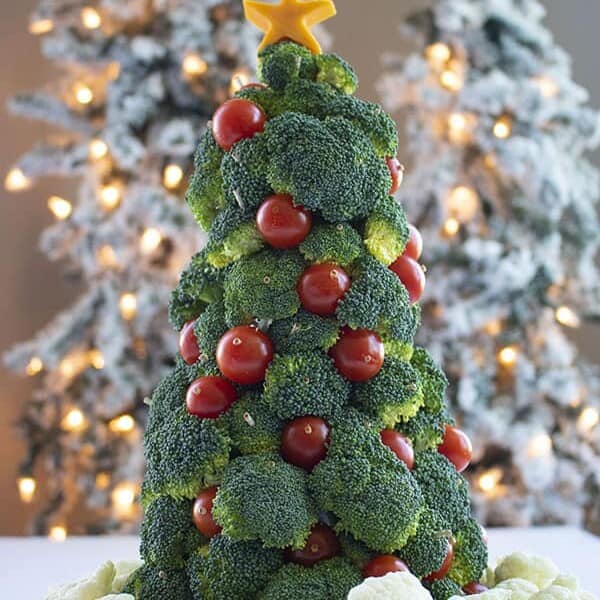 Veggie Christmas Tree Appetizer - CincyShopper