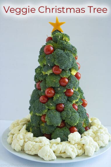 Veggie Christmas Tree Appetizer - CincyShopper