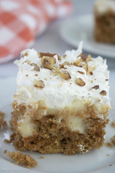 Easy Carrot Poke Cake - CincyShopper