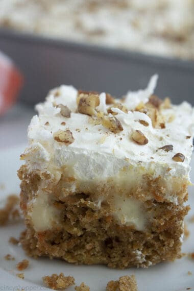 Easy Carrot Poke Cake - CincyShopper
