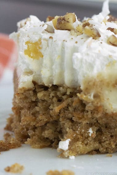 Easy Carrot Poke Cake - CincyShopper