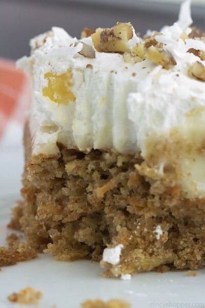 Easy Carrot Poke Cake - CincyShopper