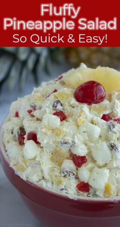 Fluffy Pineapple Salad - CincyShopper