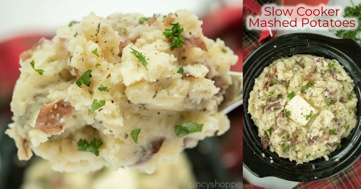 Slow Cooker Mashed Potatoes - CincyShopper