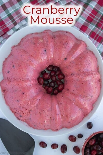 Cranberry Mousse - CincyShopper