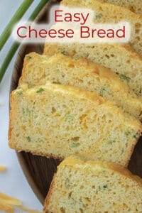 Easy Cheese Bread - CincyShopper