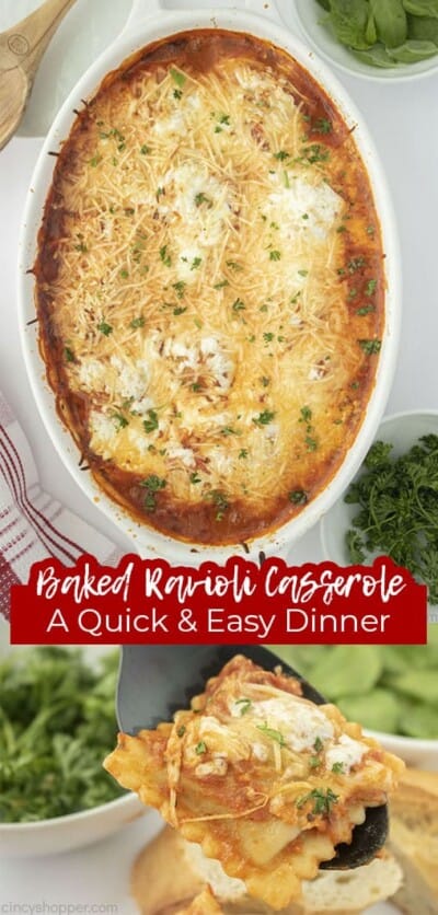 Baked Ravioli Casserole - CincyShopper
