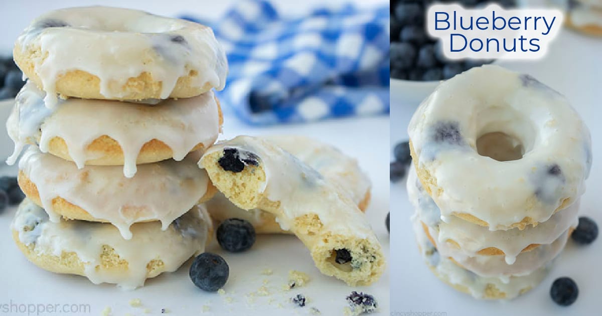 Baked Blueberry Donuts - CincyShopper