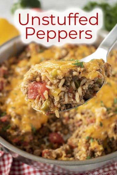 Unstuffed Peppers - CincyShopper
