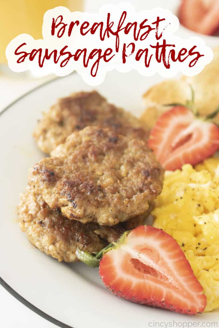 Breakfast Sausage Patties - CincyShopper