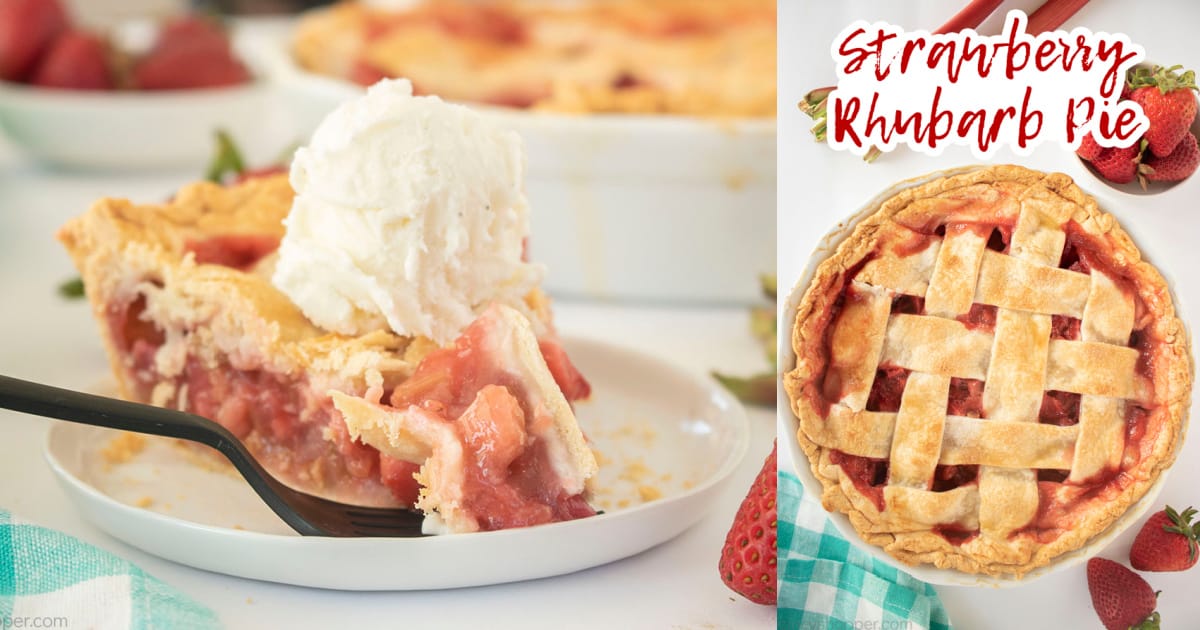 Strawberry Rhubarb Pie - CincyShopper
