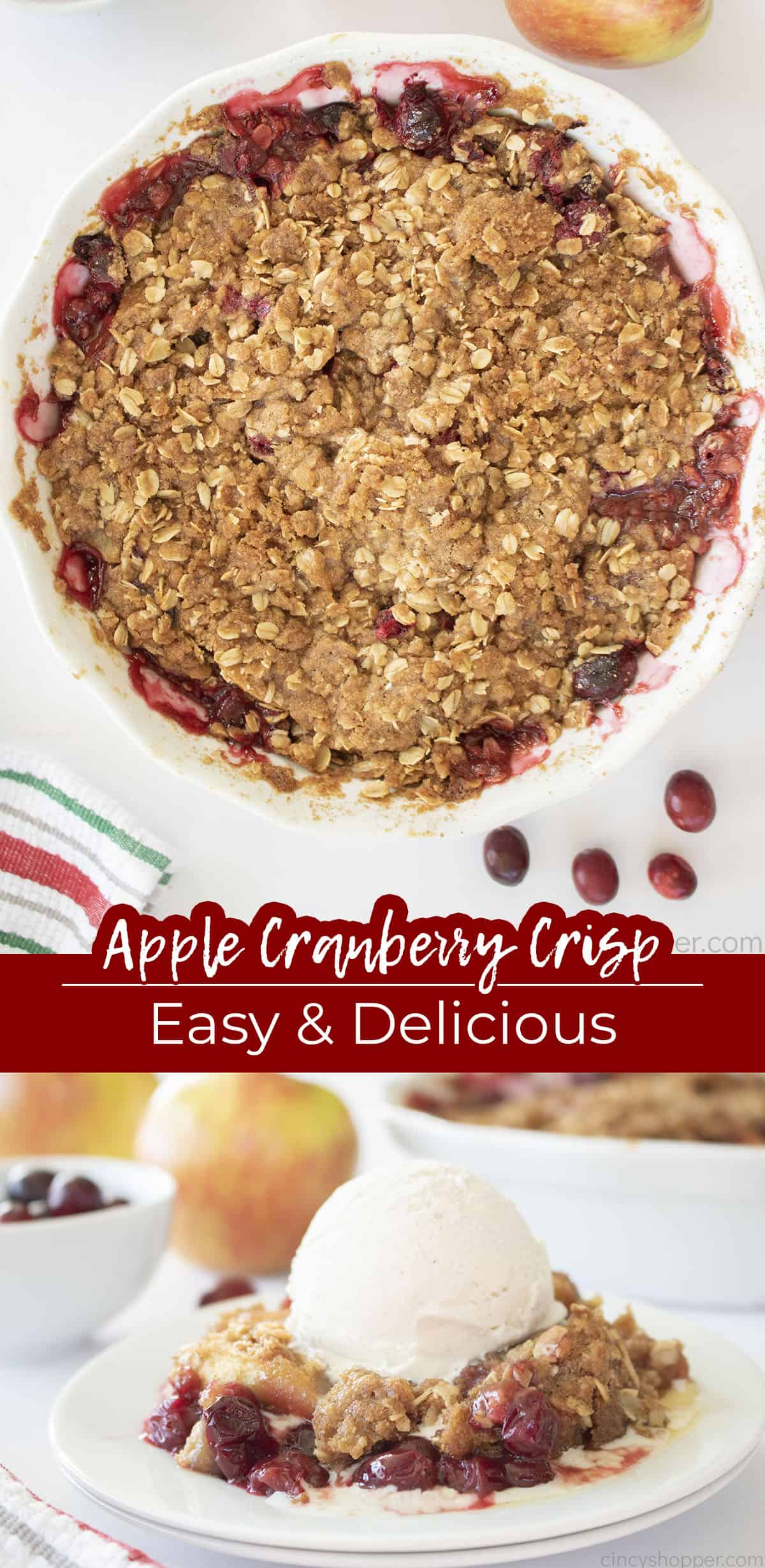 Apple Cranberry Crisp - CincyShopper