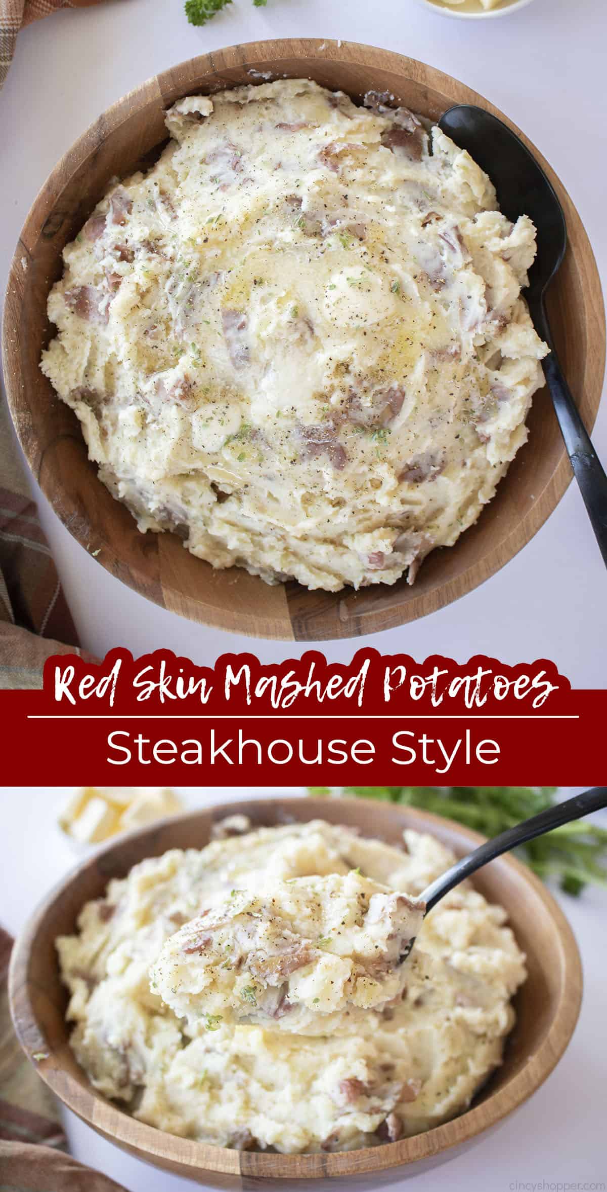 Red Skin Mashed Potatoes - CincyShopper