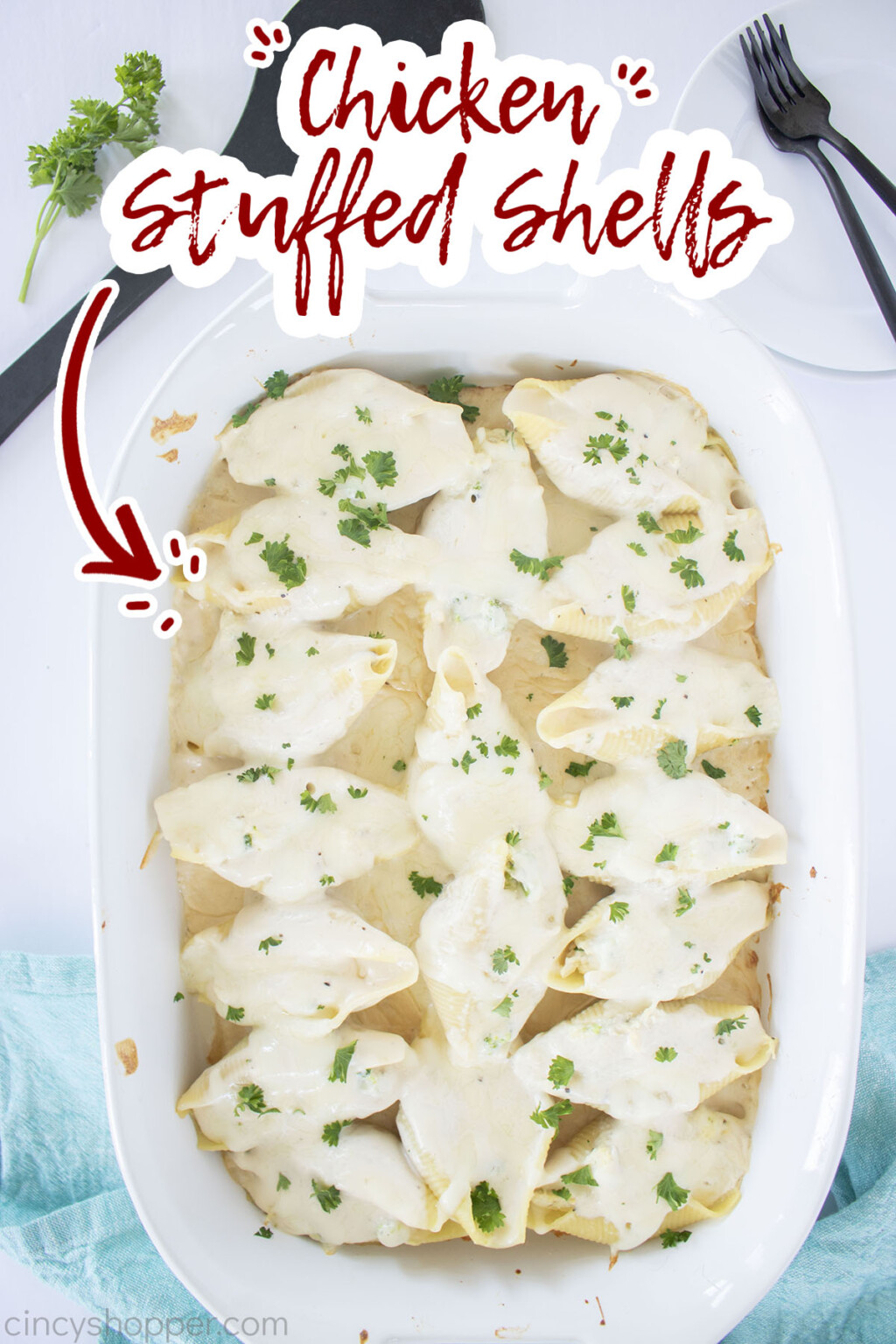 Chicken Stuffed Shells - CincyShopper