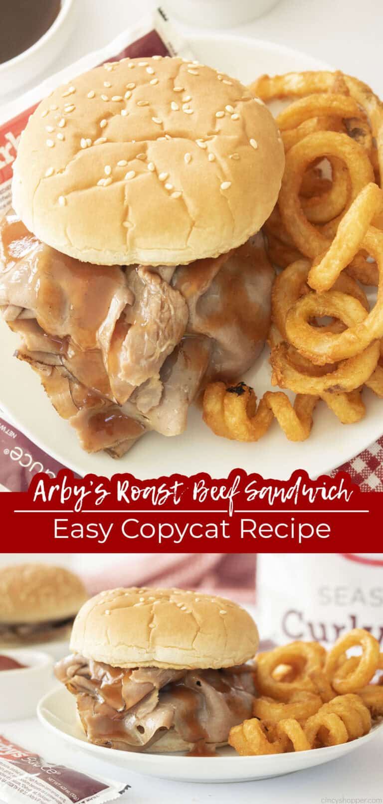 Copycat Arby's Roast Beef Sandwich - CincyShopper