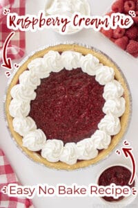 Raspberry Cream Pie - CincyShopper