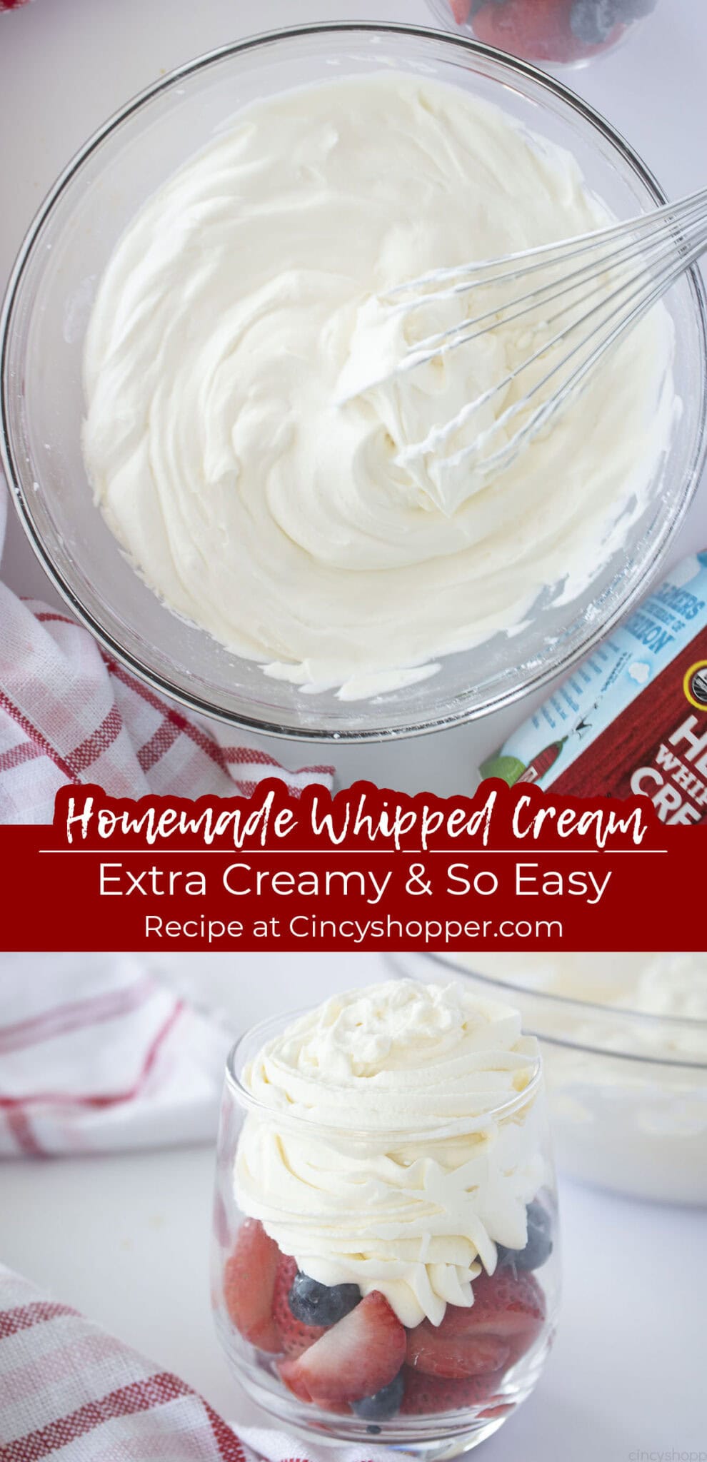 Homemade Whipped Cream - CincyShopper