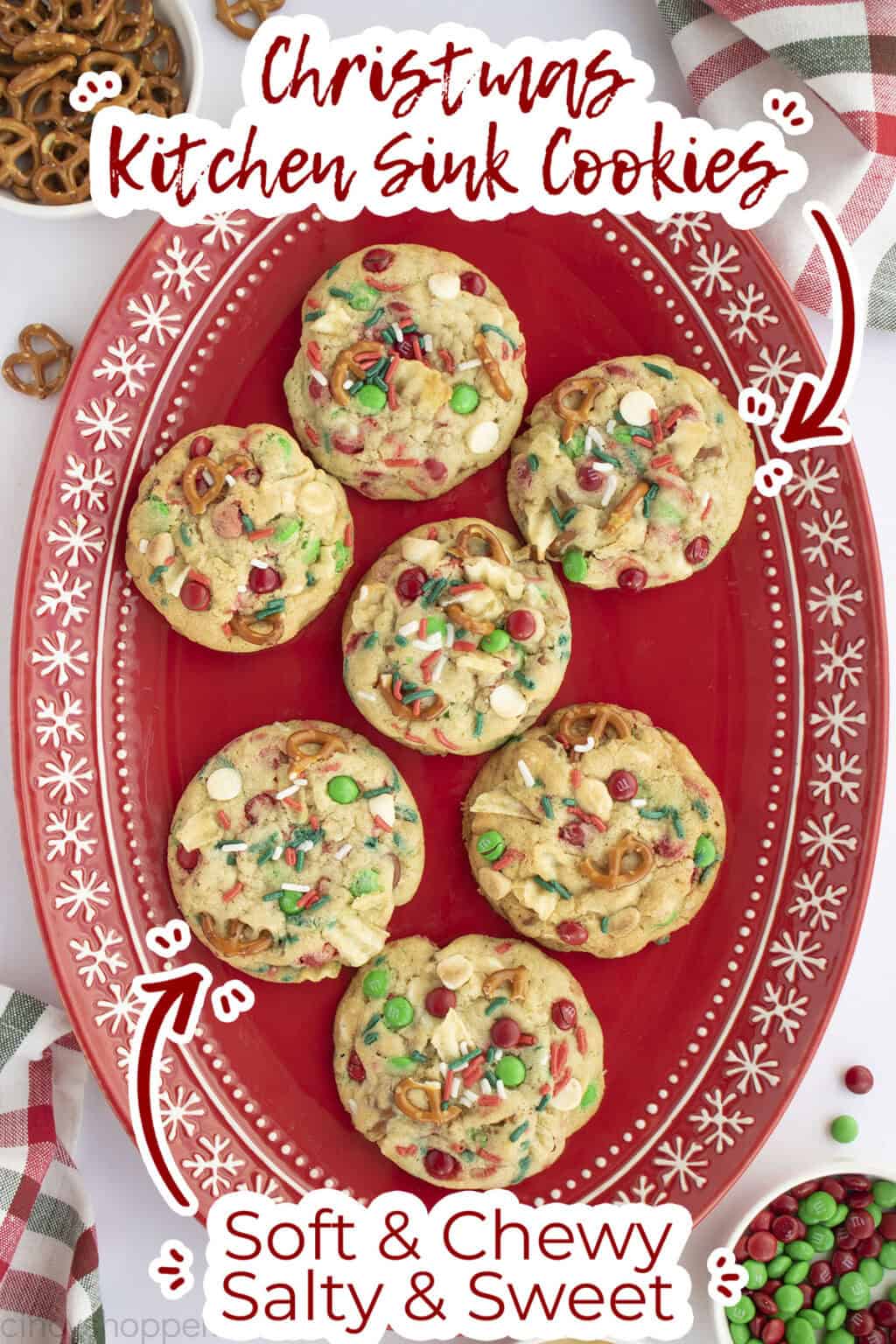 Christmas Kitchen Sink Cookies - CincyShopper