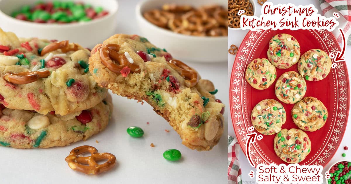 Christmas Kitchen Sink Cookies - CincyShopper