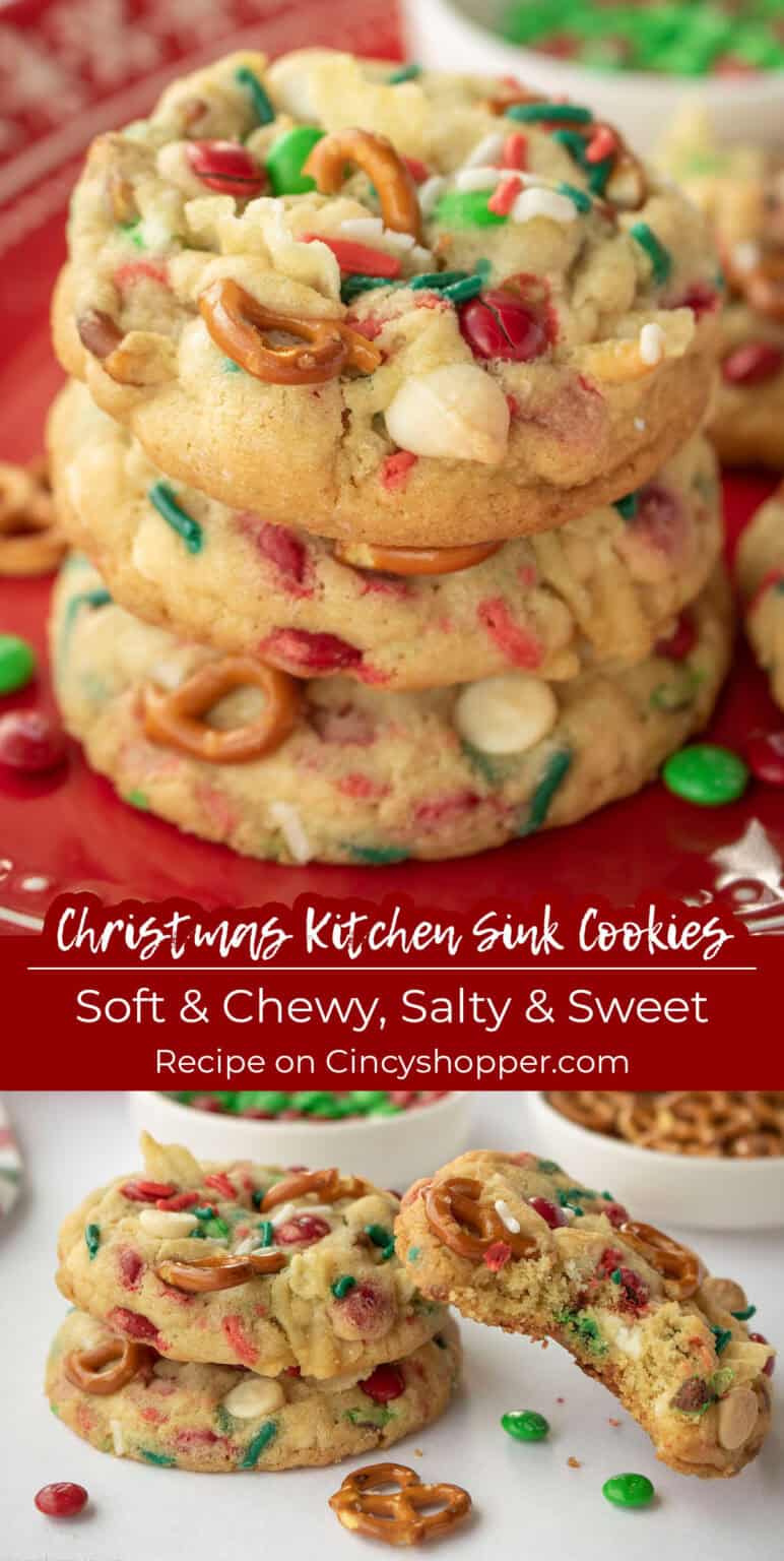Christmas Kitchen Sink Cookies - CincyShopper