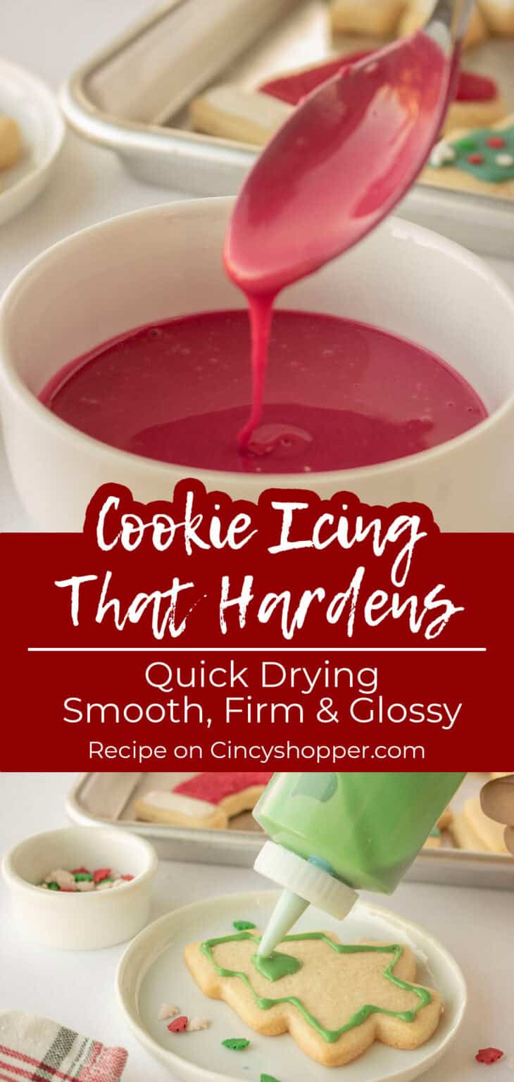 Cookie Icing that Hardens - CincyShopper